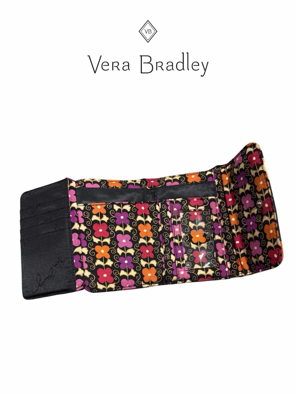 Vera Bradley | Bags | Vera Bradley Retired Suzani Trifold Wallet | Poshmark